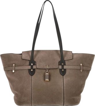 Borbonese Borsa Shopping L - - Bags - Damen - Grau - ONE SIZE
