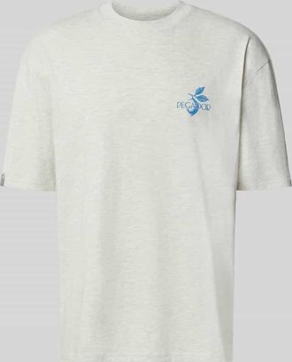 Pegador Oversized T-Shirt mit Backprint und Rundhalsausschnitt