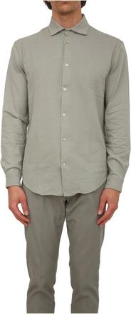 Eleventy Homme, Chemises, Vert, Taille: XL Shirt Verde
