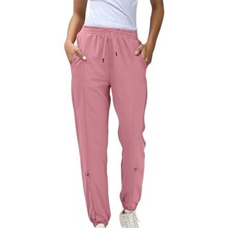 Generico Pantalon de sport pour femme dhiver pantalon de jogging pour femme avec poches taille haute pantalon de surv&ecirc;tement doux et confortable pantalon avec 