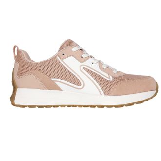 Skechers Gusto Sneaker f&uuml;r Damen, Wildleder-Panel (Hellbraun)