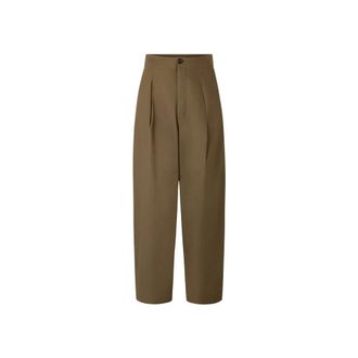 SOEUR Daley Bundfaltenhose - - Trousers - Damen - Gr&uuml;n - S