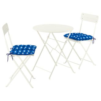 IKEA SUNDS&Ouml; Tisch und 2 Klappst&uuml;hle