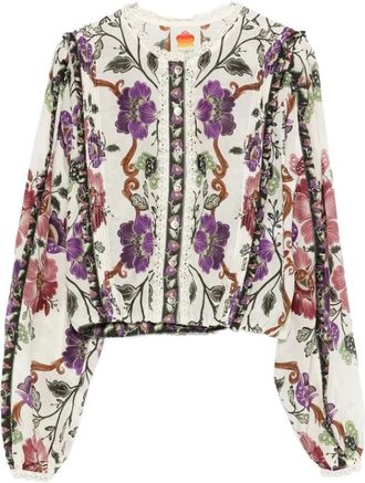 Farm Rio Farm Rio, Femme, Blouses et Chemises, Multicolore, Taille: 38 FR Shirt