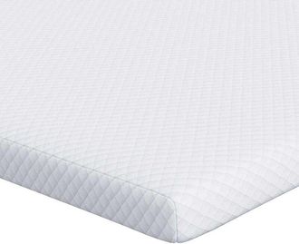 vidaXL Matratzenpads Wei&szlig; 90 x 200 cm 100% Polyester Jacquardstoff Vidaxl