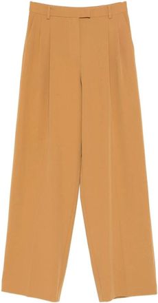 Patrizia Pepe Femme, Pantalons, Beige, Taille: 36 FR Wide Pantalons
