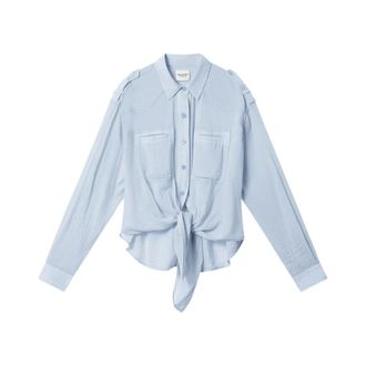 Isabel Marant Valiane Shirt - - Blouses & Shirts - Damen - Blau - XL