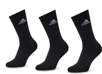 adidas Lange Socken adidas Cushioned Crew Socks 3 Pairs IC1310 Schwarz