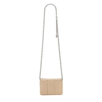 Stand Studio Gesteppte Crossbody-Tasche mit Kettenriemen - - Bags - Damen - Beige - ONE SIZE