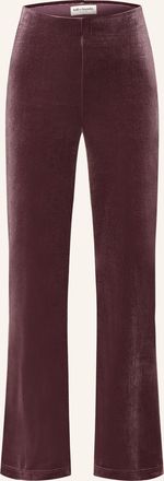 Lollys Laundry Lollys Laundry Marlenehose Caseyll Aus Samt lila