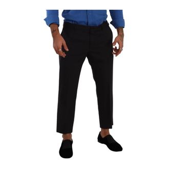 Dolce & Gabbana Klassische Cropped Hose - - Trousers - Herren - Grau - XL