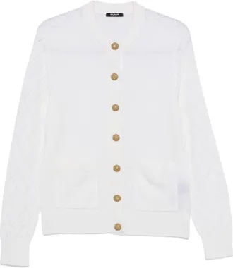 Balmain Cardigan en laine Balmain