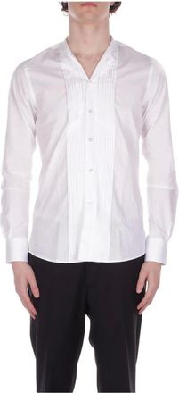 Tagliatore Homme, Chemises, Blanc, Taille: M Frangie Shirt