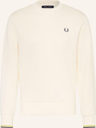 Fred Perry Sweatshirt weiss