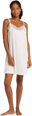 Hanro Femme, Robes, Blanc, Taille: 40 FR Spaghetti dress 90cm - Juna NW