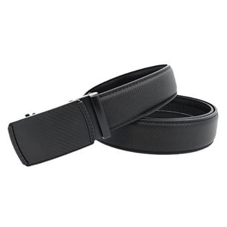 Generico Ceinture &agrave; cliquet pour affaires - Ceinture habill&eacute;e pour homme - Ceinture de bureau - Ceinture &agrave; boucle r&eacute;glable pour v&ecirc;tements formels - Ceinture de