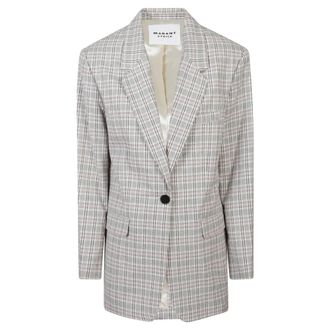 Isabel Marant Karierter Blazer - - Jackets - Damen - Mehrfarbig - S