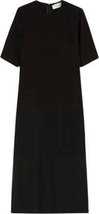 Sportmax Femme, Robes, Noir, Taille: 38 FR Robe style T-shirt