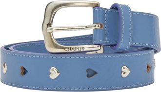 Fab By Fabienne Chapot One After Another G&uuml;rtel Leder - - Accessories - Damen - Blau - 105 CM
