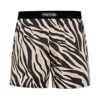 Tom Ford Boxershorts mit Logo - - Underwear - Herren - Beige - XL