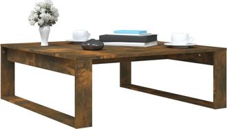 Generic Couchtisch, Rechteckiger Mitteltisch mit Offenem Rahmenbein-Design, Wohnzimmer-Sofa-Seitenschreibtisch-Organizer f&uuml;r Getr&auml;nke, B&uuml;cher und Wohnaccessoi