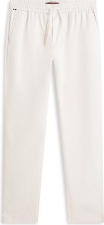 Tommy Hilfiger Leinenhose Harlem mit Dehnbund, Regular Tapered Fit in