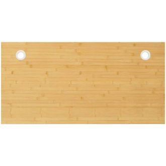vidaXL Dessus de bureau 80x40x4 cm bambou - The Living Store