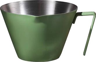 Generico Serviertasse, Messbecher aus Edelstahl, Messbecher mit Griff, professionelles Zubeh&ouml;r f&uuml;r Espresso, Espresso, Espresso, Kaffeekanne f&uuml;r zu Hause, K&uuml;ch