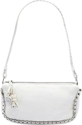 Dior Pre-owned Sac bandouli&egrave;re ethnique - Femme - Pre-owned - Blanc - Taille: ONE Size
