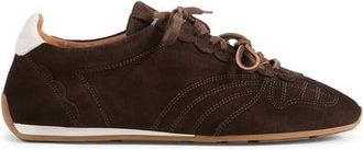 Maison Toufet Baskets basses JULIETTE en cuir velours