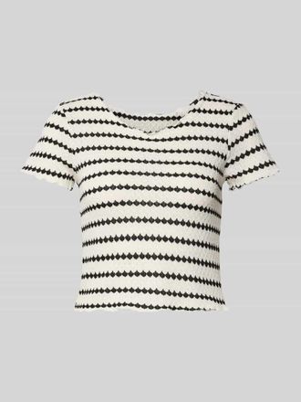 Only Slim Fit Crop Top mit mit Baumwoll-Anteil Modell EVA LIFE