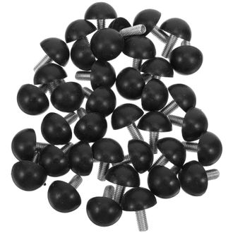 Angoily Gatuida 200 St&uuml;ck 200 St&uuml;ck Verstellbare M&ouml;belf&uuml;&szlig;e M6 Schraubf&uuml;&szlig;e rutschfest Metall Verstellbar f&uuml;r St&uuml;hle Tische Kommoden mit Ger&auml;uschd&auml;mpfung M&ouml;bel 