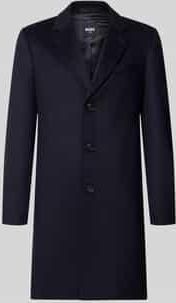 HUGO BOSS Slim Fit Mantel aus Woll-Kaschmir-Mix Modell H-Hyde-264