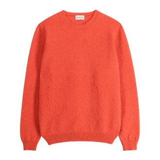 Scaglione Tricots Ras du Cou - Homme - Pulls - Orange - Taille: XL