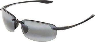 Maui Jim Hookipa Reader Universal Fit Noir Brillant Gris Neutre Polar+