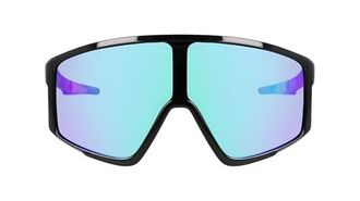 Dragon Dragon Mens Sunglasses AMPED - Black/Multi Green Ion with Lumalens Green Ion Lens
