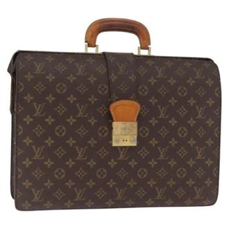 Louis Vuitton Sac &agrave; main en toile Pre-owned - Femme - Pre-owned - Brun - Taille: ONE Size