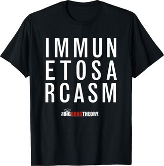 The Big Bang Theory Immune To Sarcasm T-Shirt