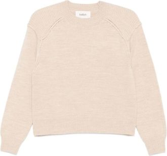 BA&SH Femme, Pulls, Beige, Taille: 38 FR Pulls &agrave; col rond