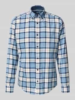 Olymp Level 5 Regular Fit Freizeithemd mit Button-Down-Kragen