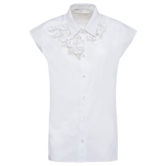 Tela Femme, Blouses et Chemises, Blanc, Taille: 38 FR Tela Chemises White