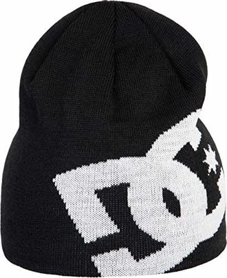 DC Big Star Bonnet (taille unique, noir/blanc), noir/blanc, taille unique