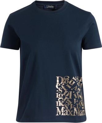 Max Mara Femme, Tops, Bleu, Taille: 38 FR T-Chemises