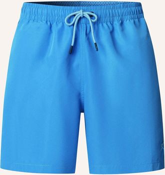 Hackett Badeshorts Icon Solid blau
