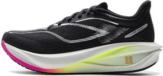 Li-Ning FEIDIAN 5 Challenger Damen Laufschuhe Boom Fiber Leichte Atmungsaktive Anti-Rutsch Racing Sneaker ARMV002 Schwarz EU 38 1/3