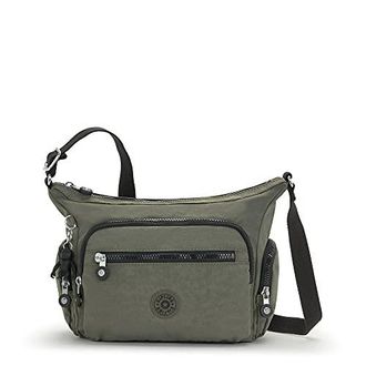 Kipling Gabbie S, Sac à bandoulière Femmes, Mousse Verte, s