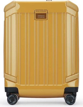 Piquadro Femme, Valises, Jaune, Taille: ONE Size POP Cabin Trolley