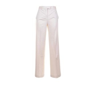 Circolo 1901 Femme, Pantalons, Beige, Taille: 36 FR Pantalon Large