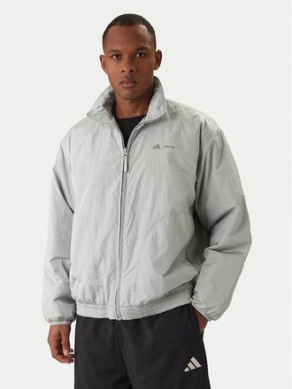 adidas &Uuml;bergangsjacke Moon Boot JM8923 Grau Loose Fit