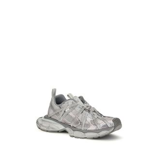 Balenciaga Mens Gray Polyethylene Athletic Sneakers